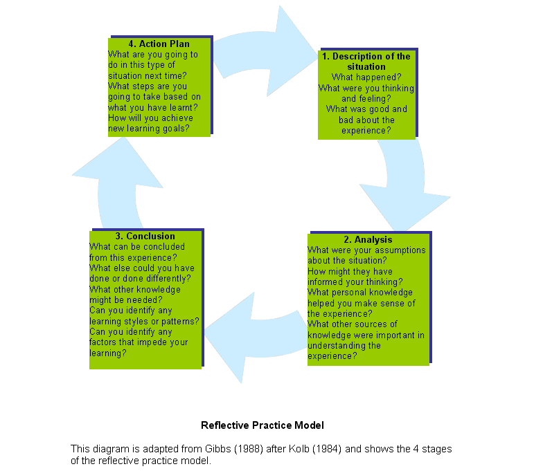 NC00337 (6856): A Model of Reflective Practice