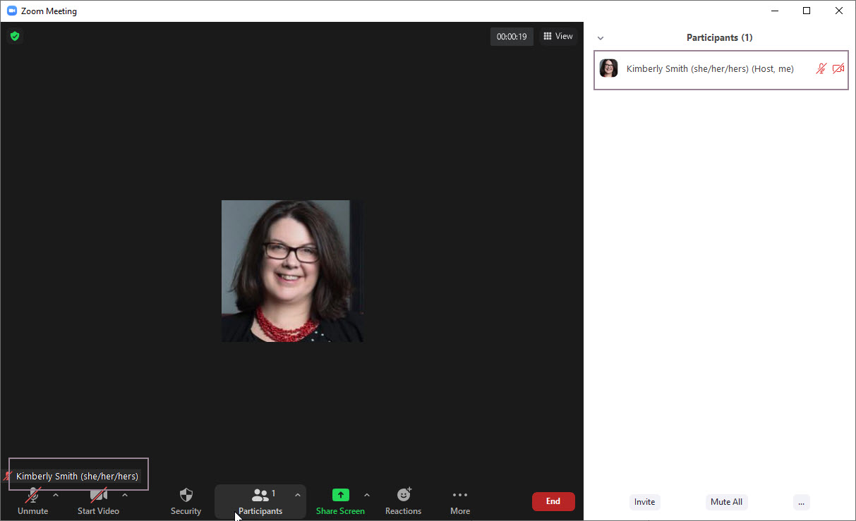 Zoom: Change your display name