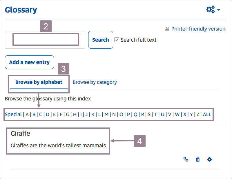 Glossary Activity: Start Guide for Students