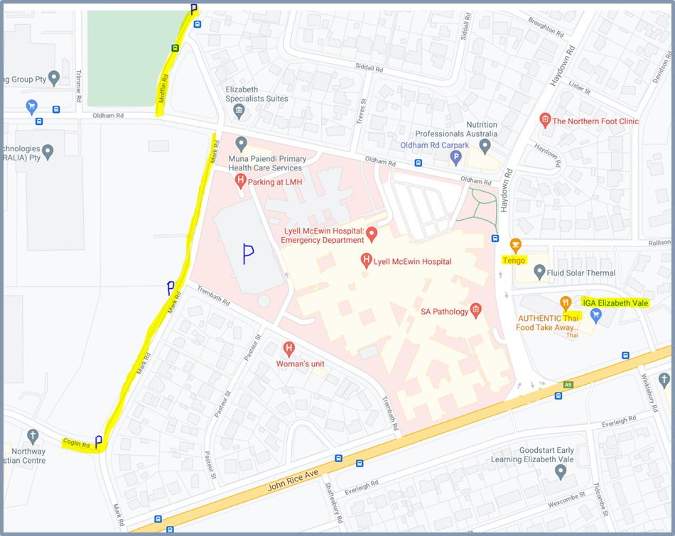 NC00317 (6807): Directions to LMH | learnonline