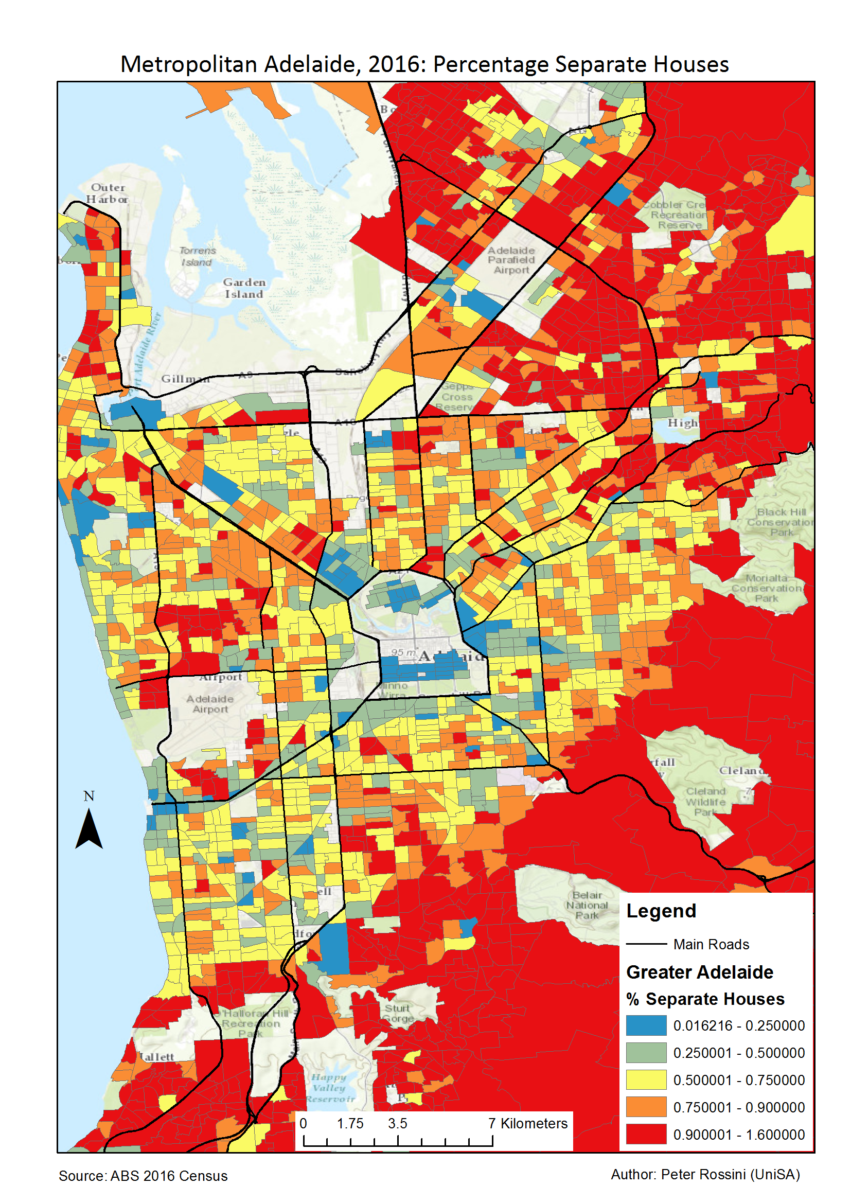 Census 2016 Maps for Adelaide | learnonline