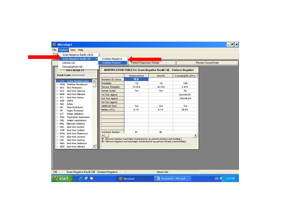 NC00305 (6748): Microbact Gram Negative Identification Kit | learnonline